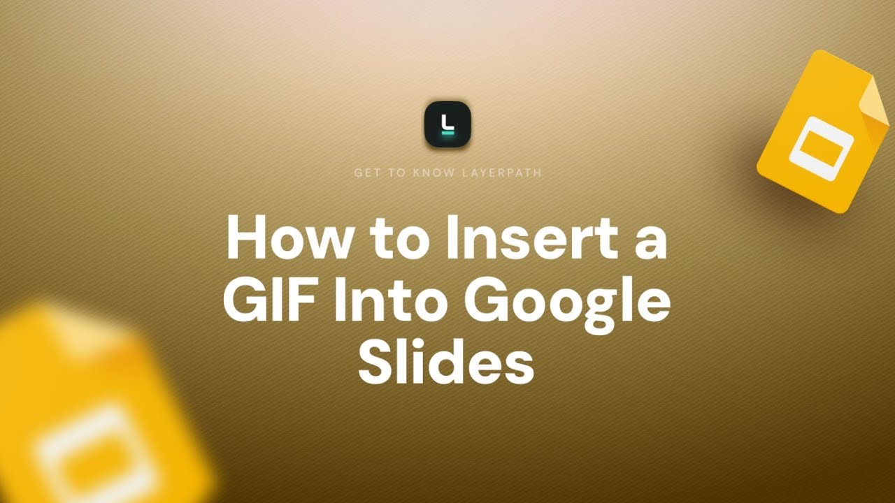 How to Insert a GIF Into Google Slides | Add Animation to Your Slides ...