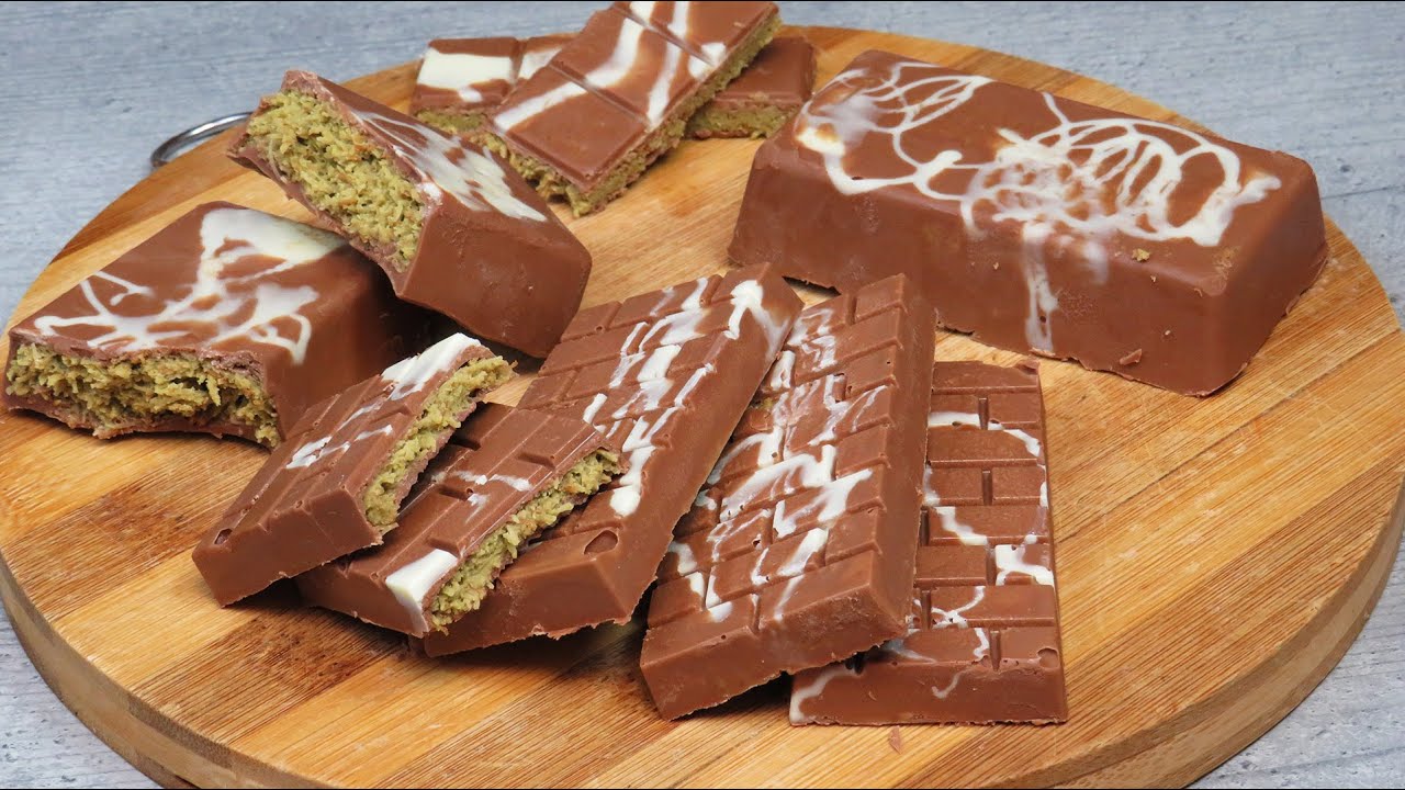 Ciocolata virală din Dubai cu fistic - YouTube