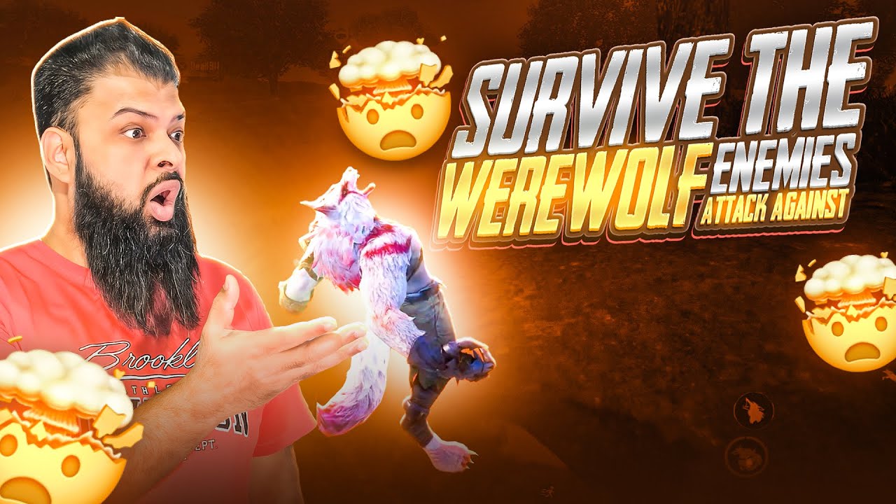 Survive the Werewolf Against Attack Enemies in PUBG Mobile Bloodmoon Awakening 🌕🐺 - YouTube