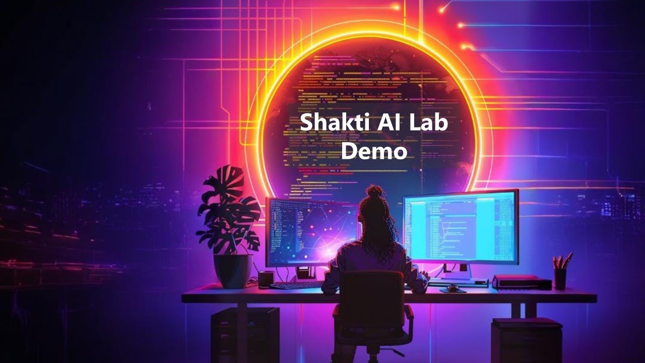 Shakti Cloud AI Lab Demo - YouTube