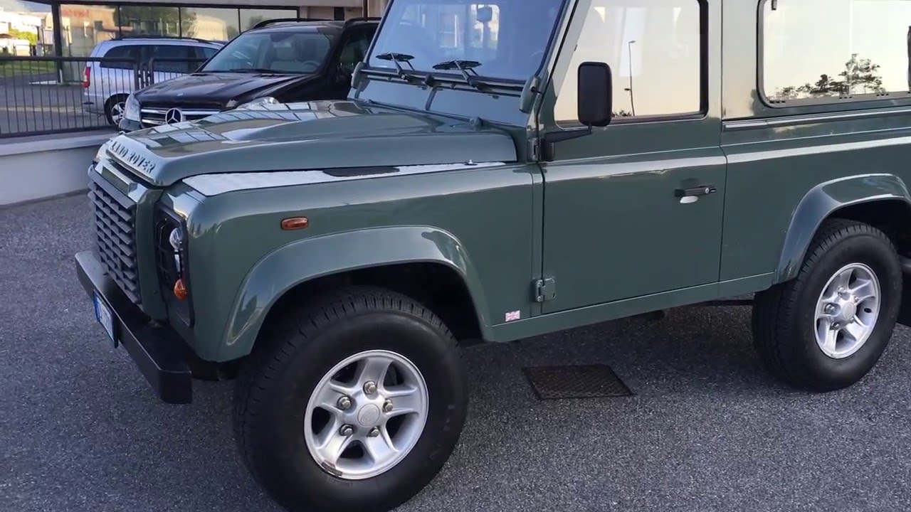 LAND ROVR DEFENDER 90 TD4 AUTOVETTURA USATA IN VENDITA A BRESCIA - YouTube