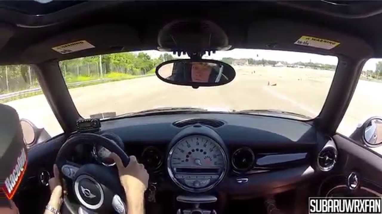 First Time Autocrossing the Mini Cooper S! - YouTube