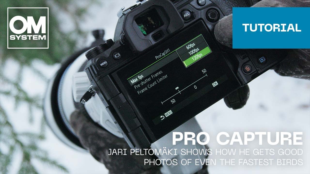 Get the best out of OM SYSTEM Pro Capture - YouTube