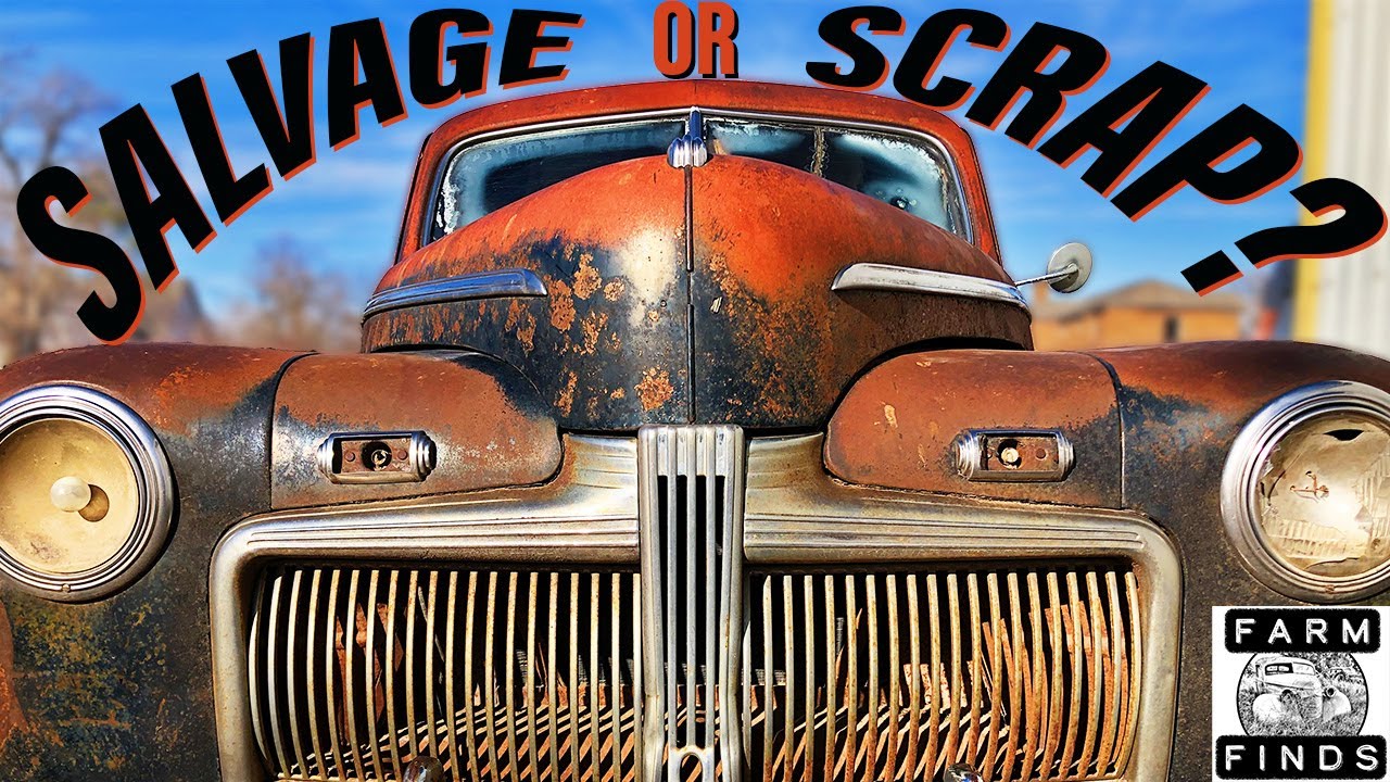Salvage or Scrap? (Great-Grandpas 80 Year Old Car) - YouTube