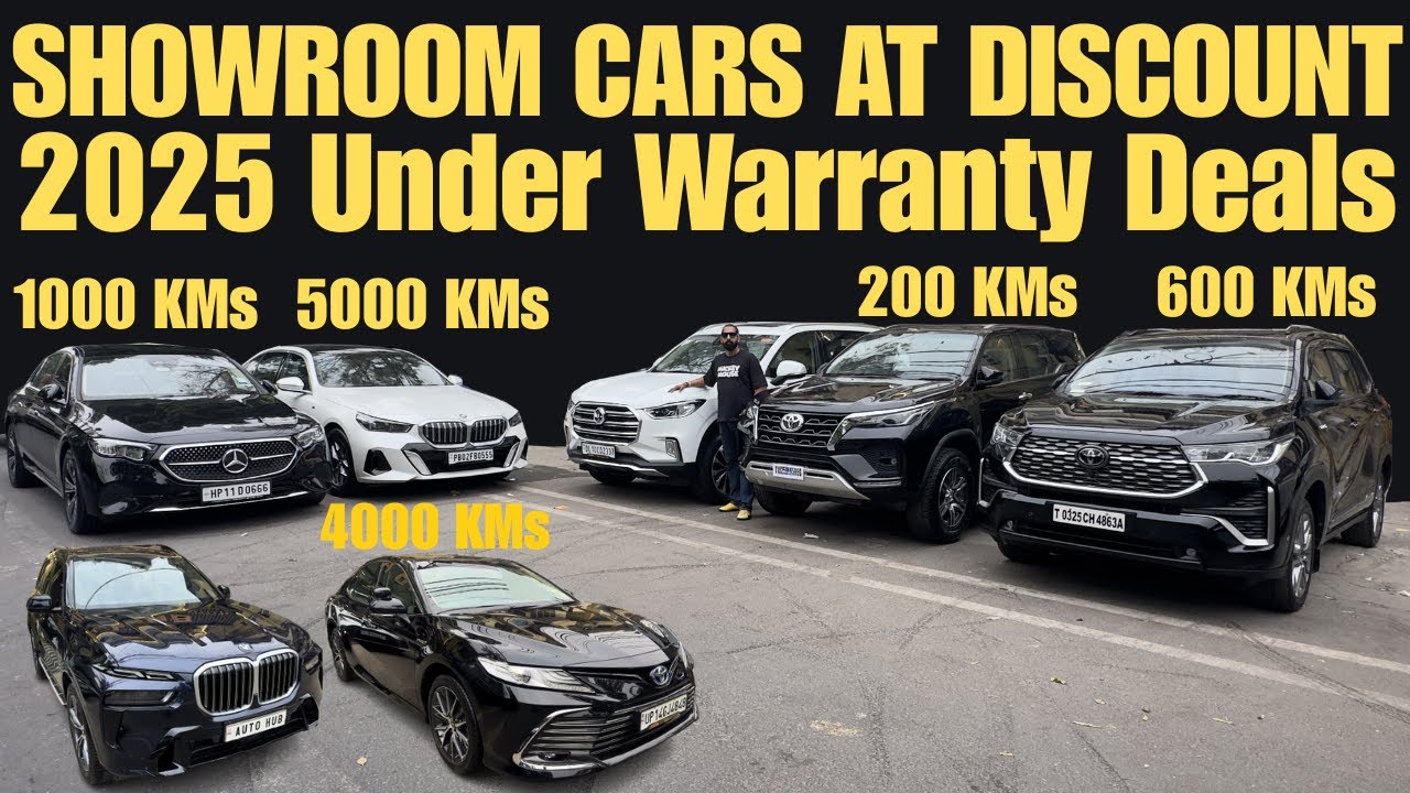 2025 200 KMs Fortuner, Hycross, 530LI Msport, Eclass, Camry, X7 | Under ...