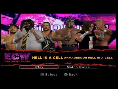 ECW - BLOODY ARMAGEDDON HELL IN CELL WITH 6 LEGENDS - YouTube