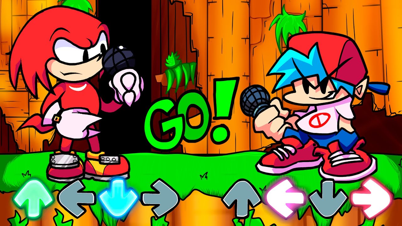 Friday Night Funkin' Friday Night Running / Knock Out song / FNF mod ...