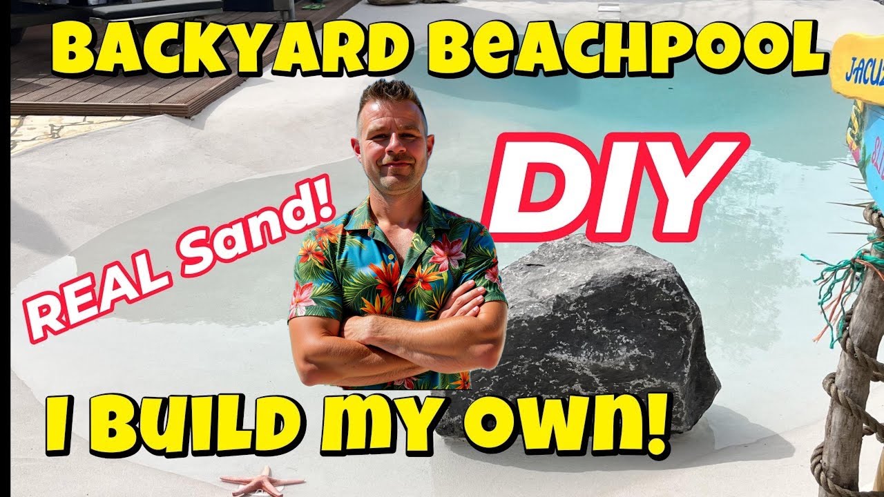 Quartz Zand BEACHPOOL MAKING OF VIDEO! 1e in NEDERLAND! #diy # ...