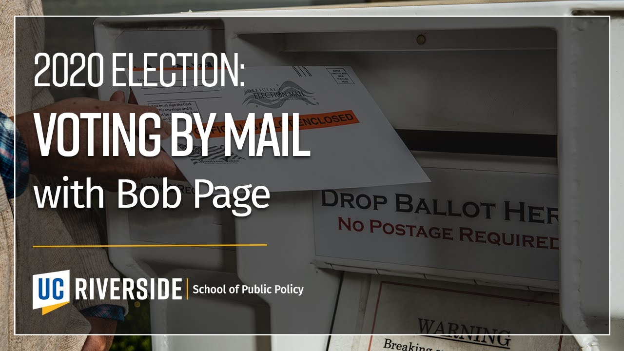 2020 Election: Voting by Mail - YouTube