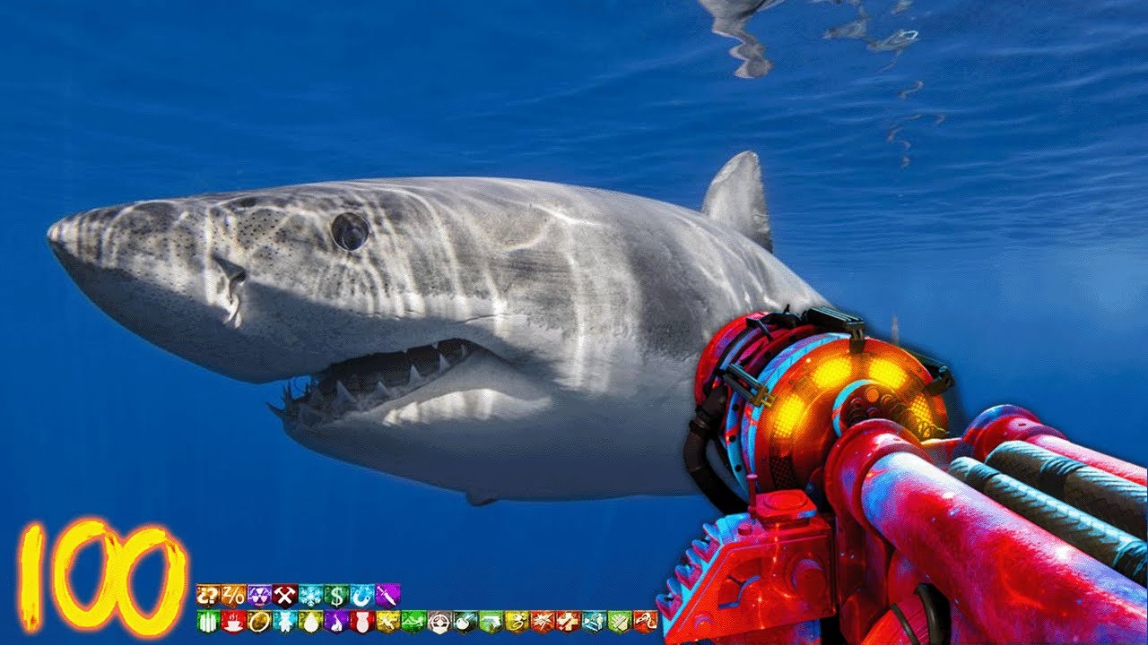 SHARK KILLER COD ZOMBIES! - YouTube