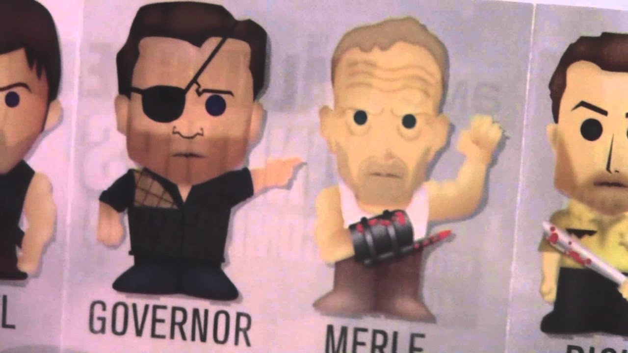 The Walking Dead Chibis unboxing and review! - YouTube