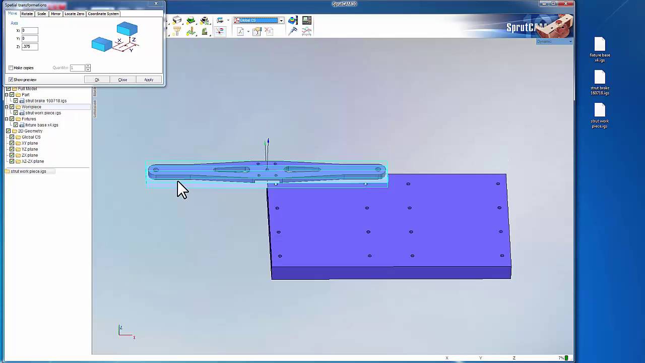 Using a Fixture Plate (setup) - YouTube