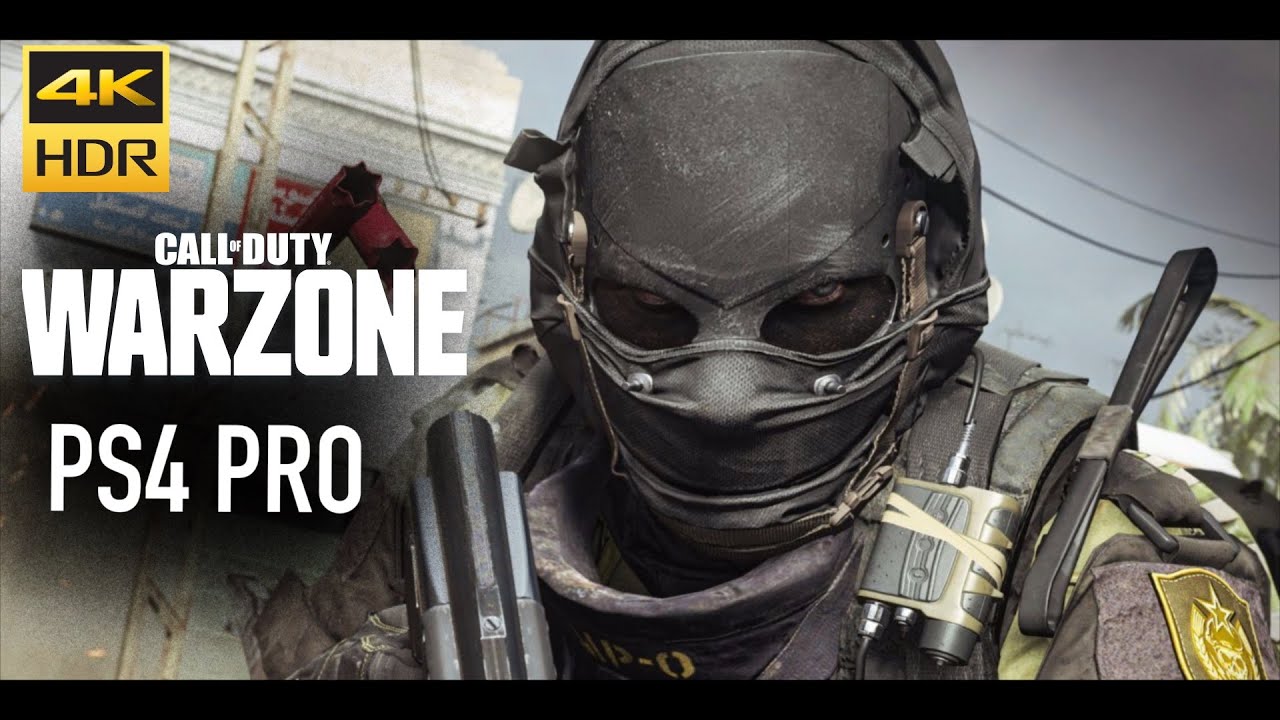 Call of Duty Modern Warfare Warzone PS4 PRO UHD- HDR Gameplay - YouTube