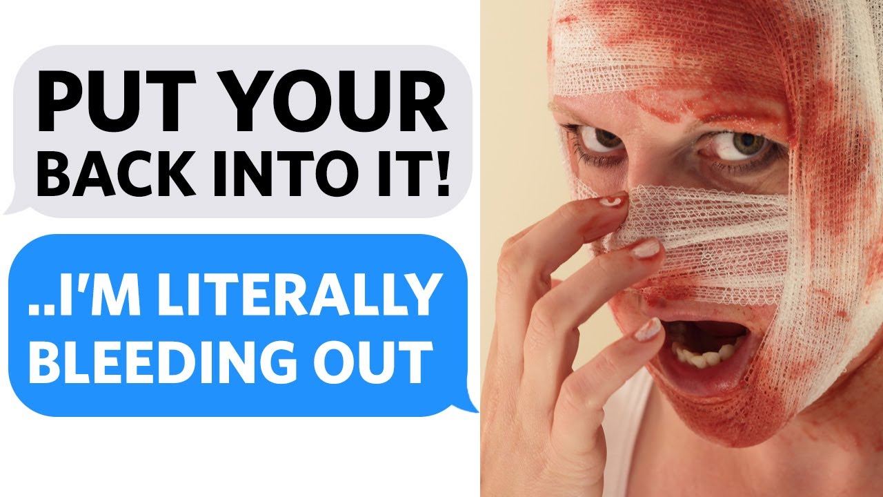 My Boss DEMANDS I Work INJURED... so I End Up Bleeding On the Job 😈 ...