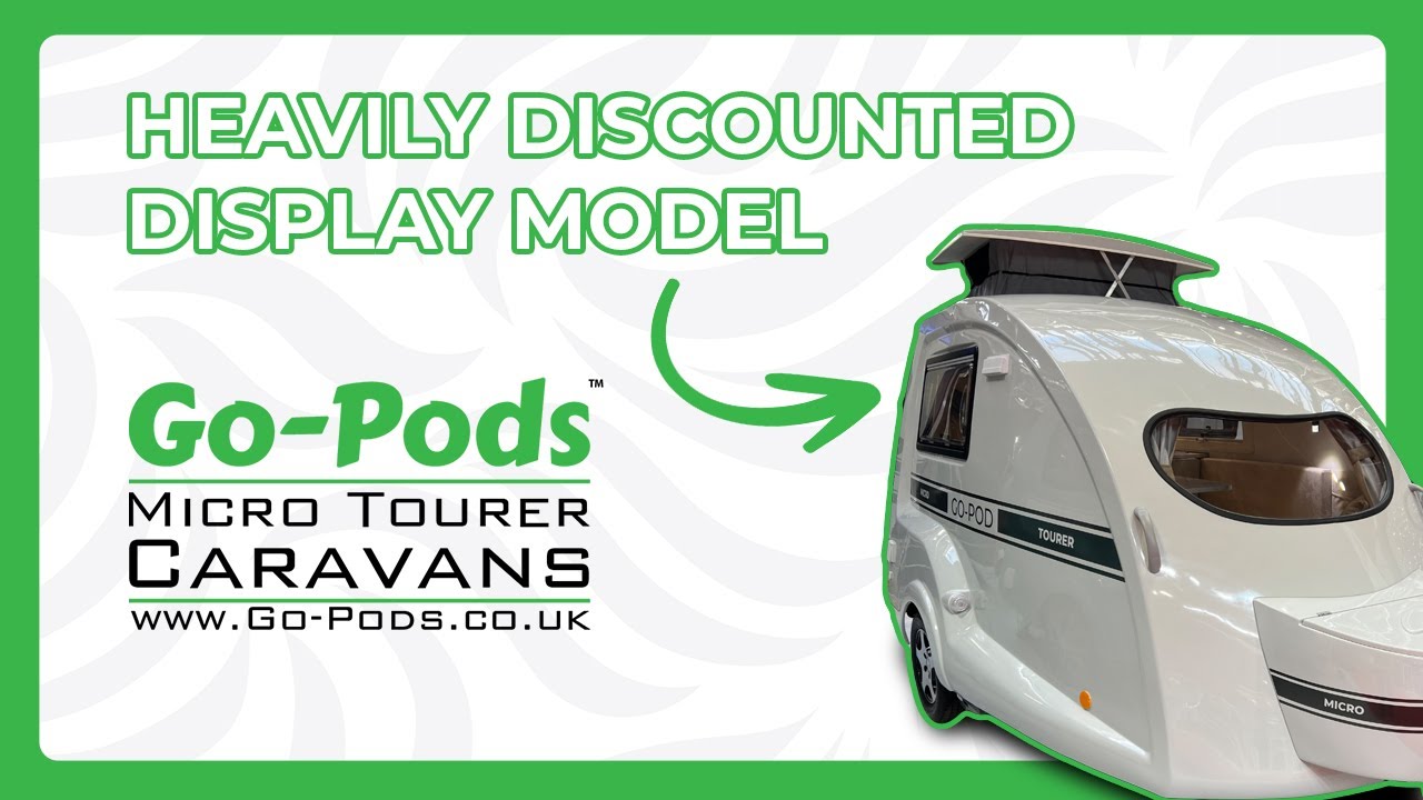 AVAILABLE NOW! Go-Pod Micro Tourer Caravan display model with stylish ...
