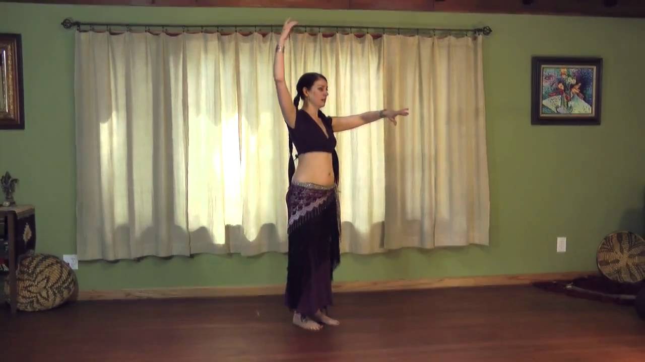 Tribal Belly Dance Class: Double Bump - YouTube