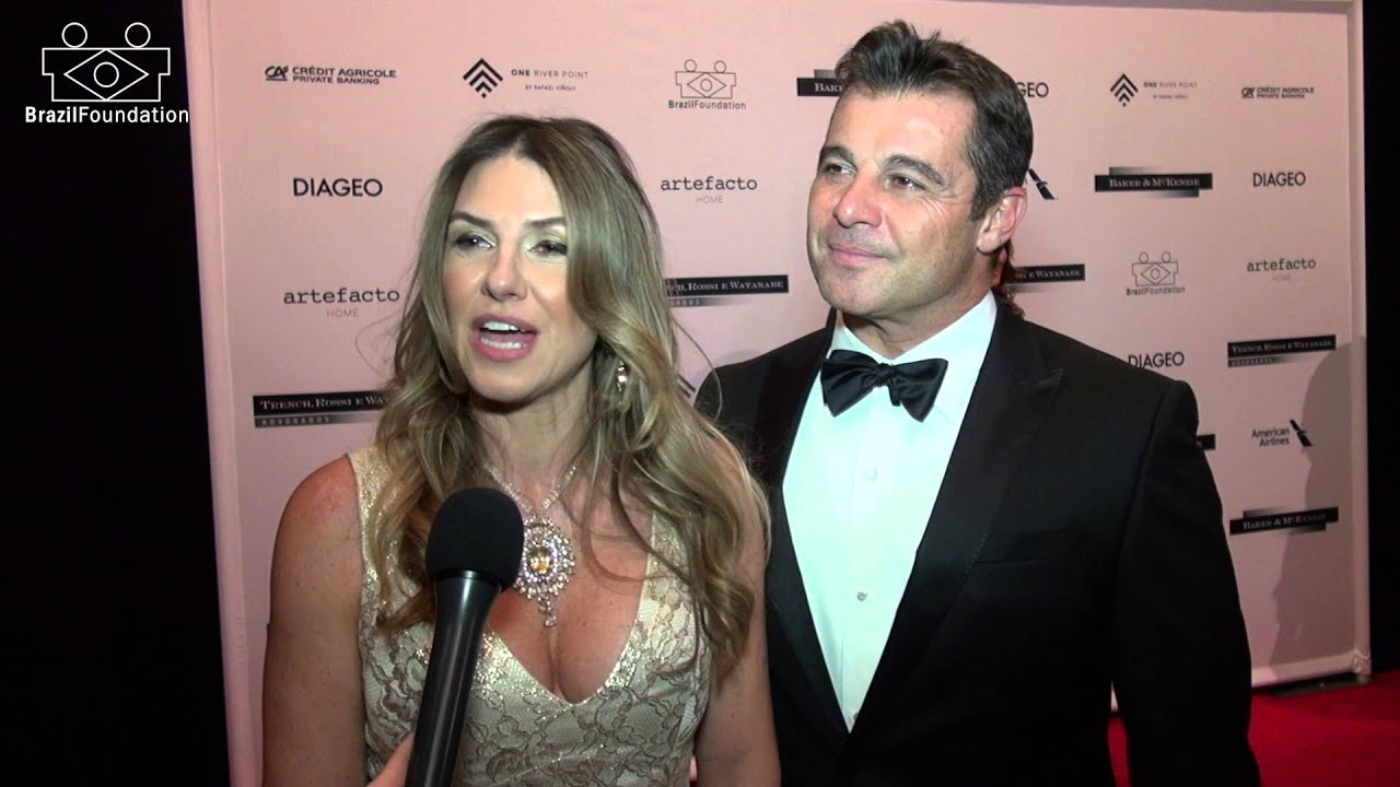 Paulo e Lais Bacchi apoiam BrazilFoundation em Miami - YouTube