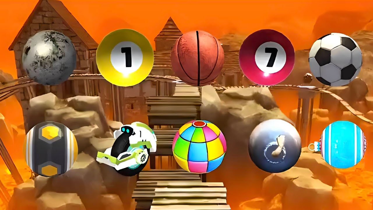 ⚽ Going Balls VS Rollance Balls Action Ball Games New Race 6 | Android ...