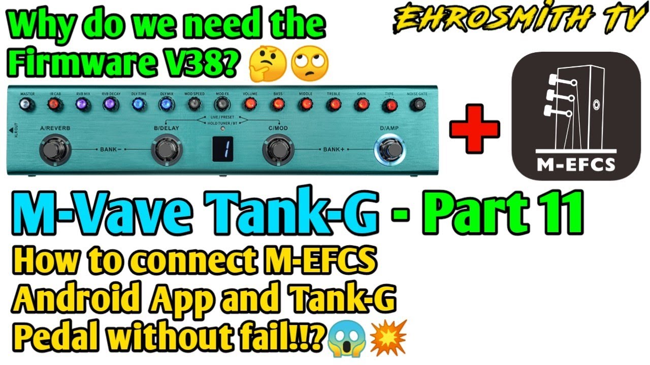 M-Vave Tank-G + M-EFCS Android App Setup | How to connect M-Vave Tank-G to M-EFCS App on Android ...