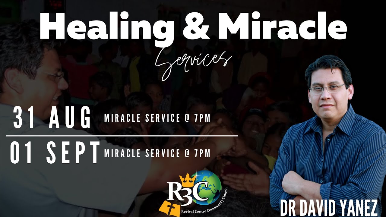 Healing & Miracle Services with Dr. David Yanez - YouTube