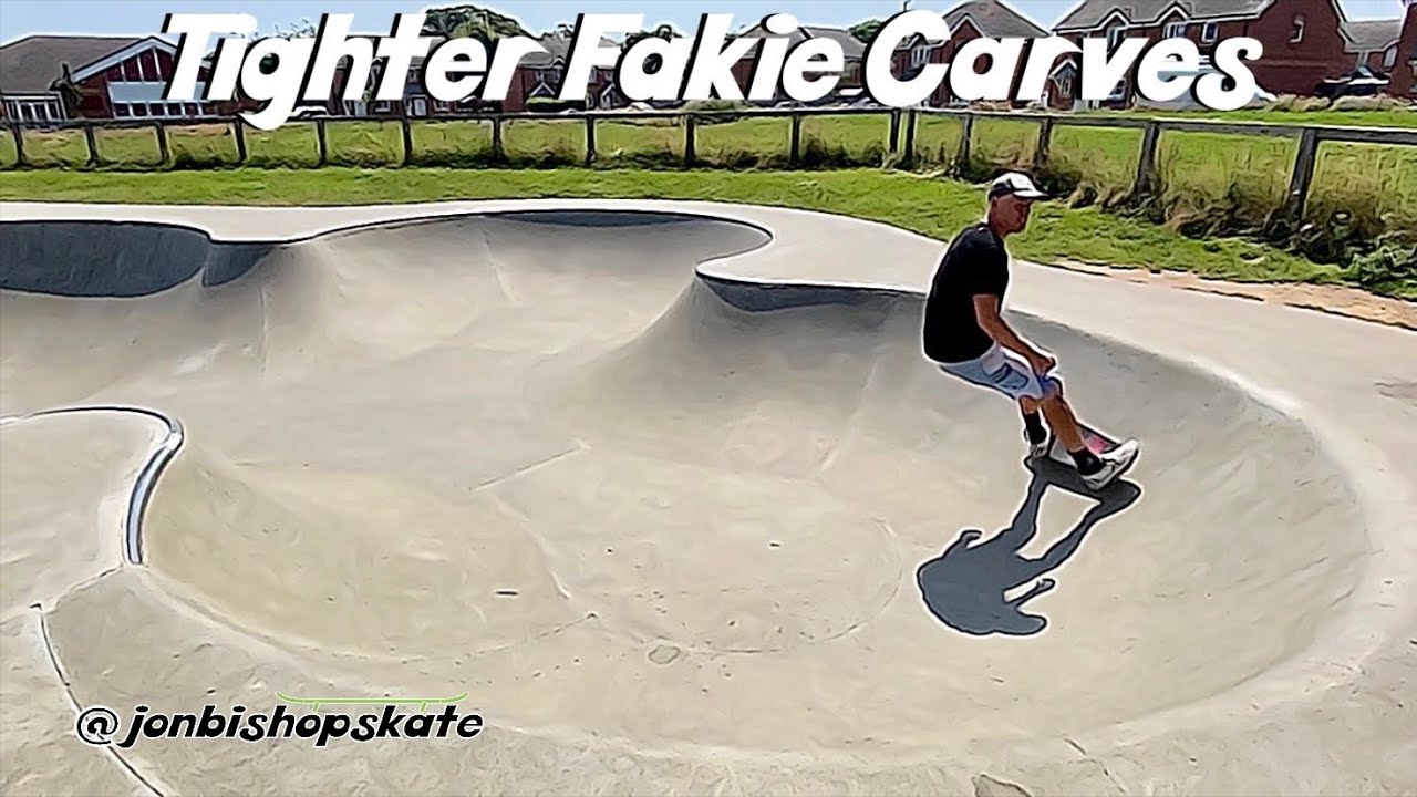 Learn Tighter Fakie/Switch Carving Turns On A Skateboard In A Bowl ...