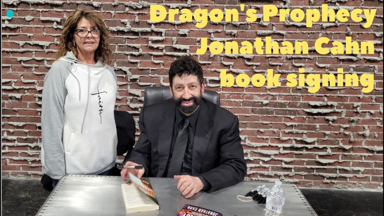 Jonathan Cahn book signing of Dragon's Prophecy - YouTube