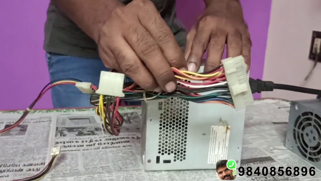 How to check smps / power supply unit is working or not simple and ...