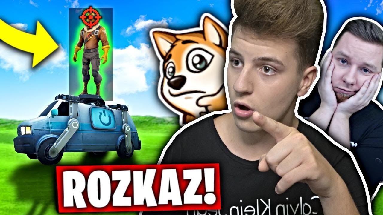 MANOYEK i NEXE ROZKAZUJĄ MI W FORTNITE - YouTube