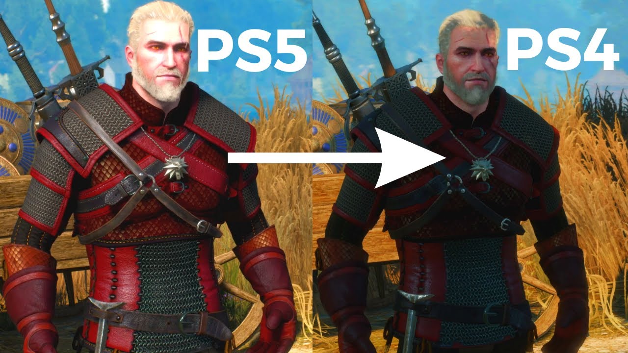THE WITCHER 3 COMPARAISON | PS5 & PS4 Version - YouTube