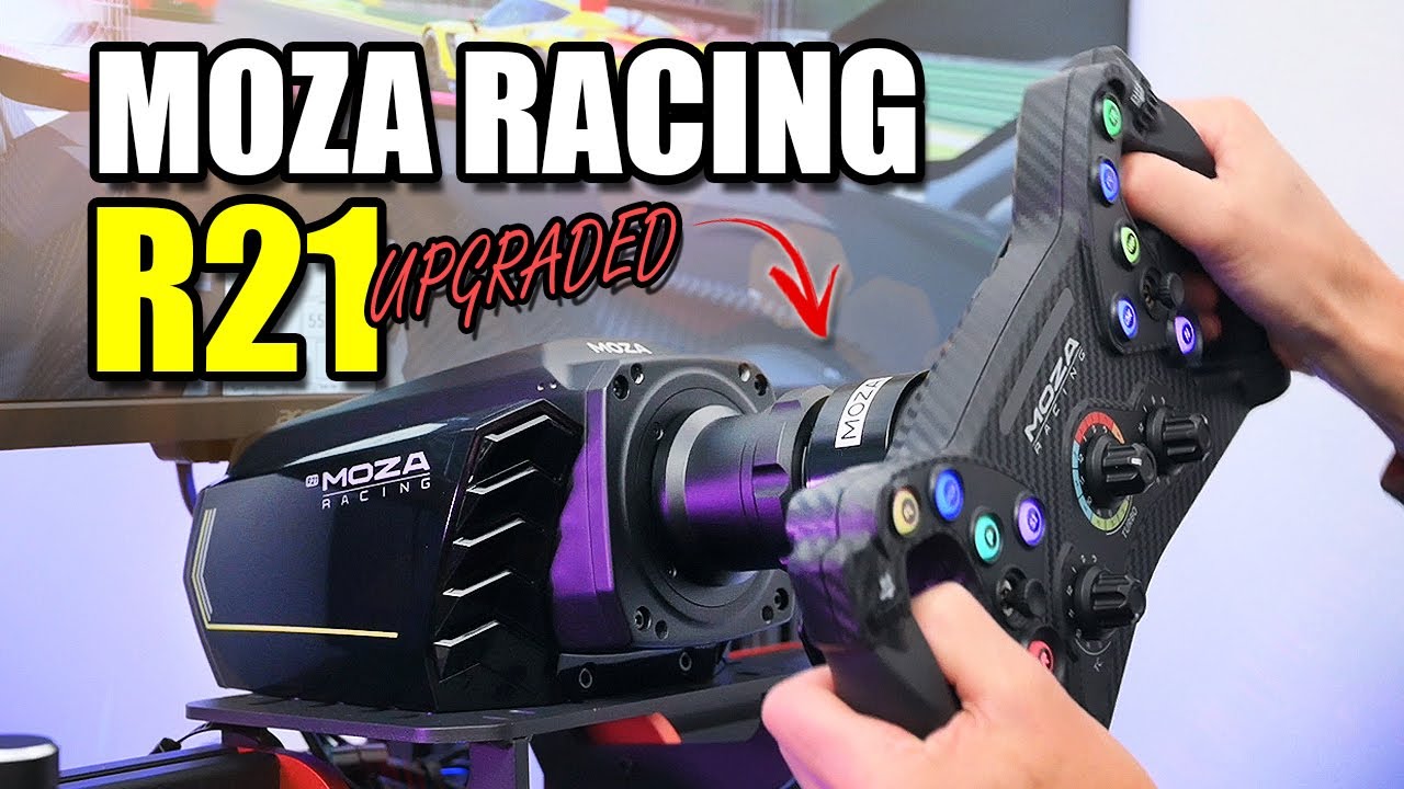 THE NEW UPGRADED R21 DIRECT DRIVE WHEEL BASE | MOZA RACING - YouTube