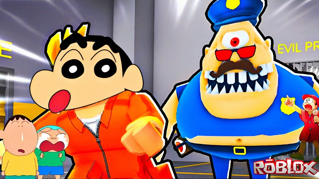Shinchan and Nobita in MR. STINKY'S PRISON ESCAPE 😱 || Funny Game ...