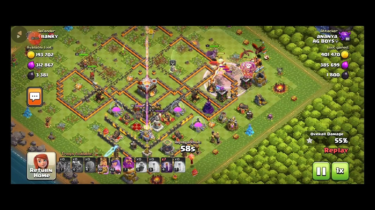 Th11 best trophy pushing attack stategy - YouTube