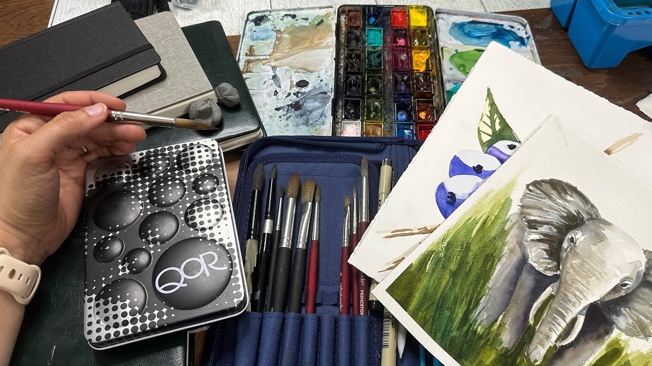 Watercolor Supplies for Beginners (What you need and what I'm glad I ...