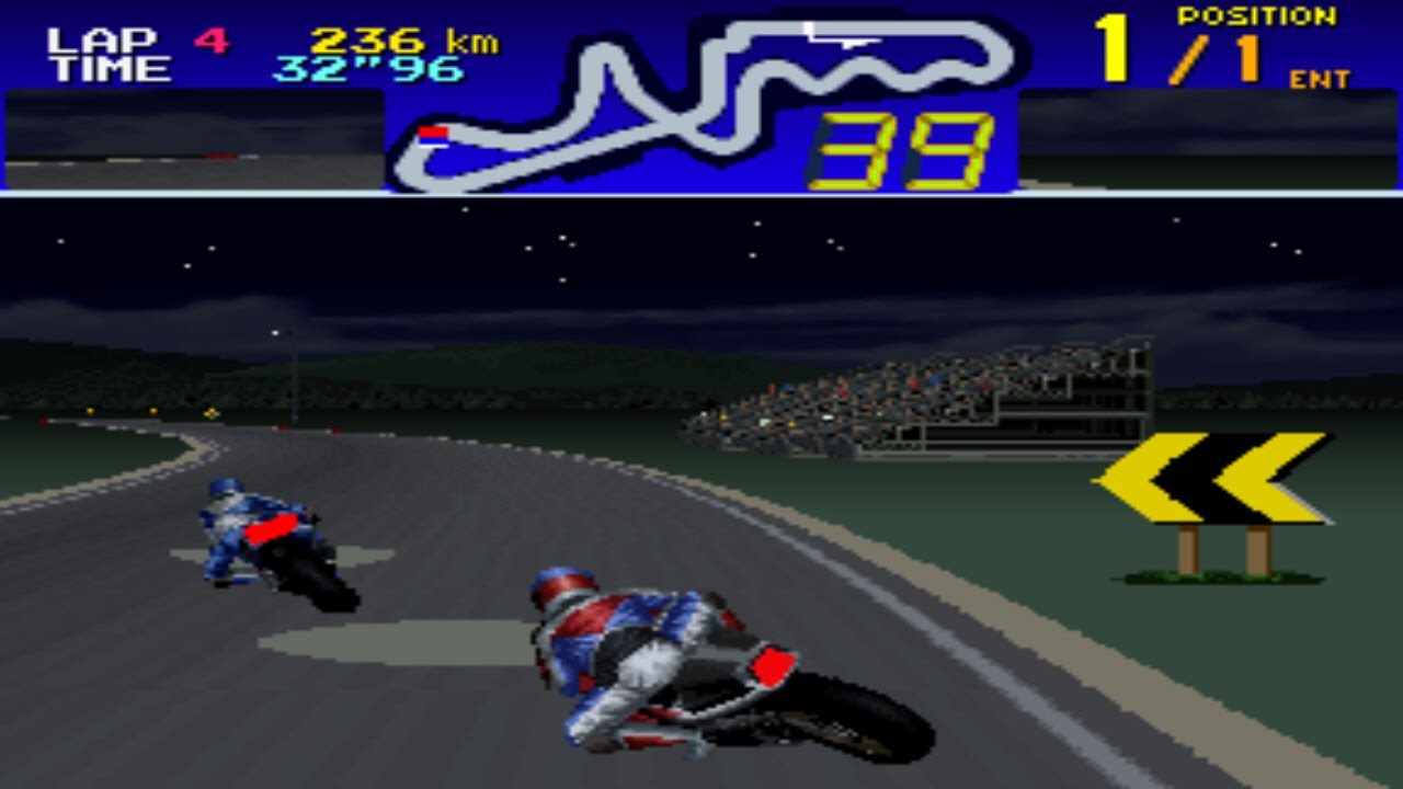 Suzuka 8 Hours "fix sound" in MAME 0.232 - Red/Blue Bike - 4 laps ...