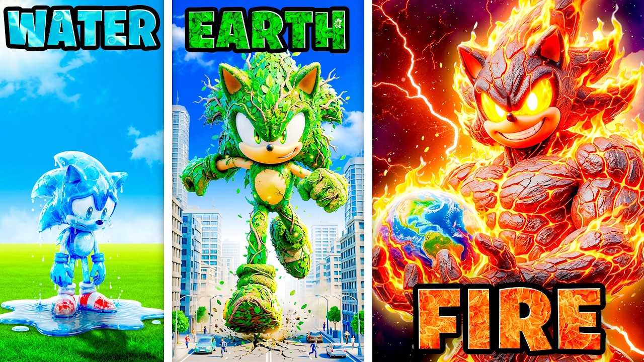 Upgrading to ELEMENTAL SONIC In GTA 5! - YouTube