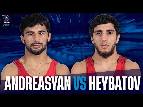 Arman ANDREASYAN (ARM) vs. Kanan HEYBATOV (AZE) | WORLD WRESTLING CHAMPIONSHIPS 2025 | FS 70Kg