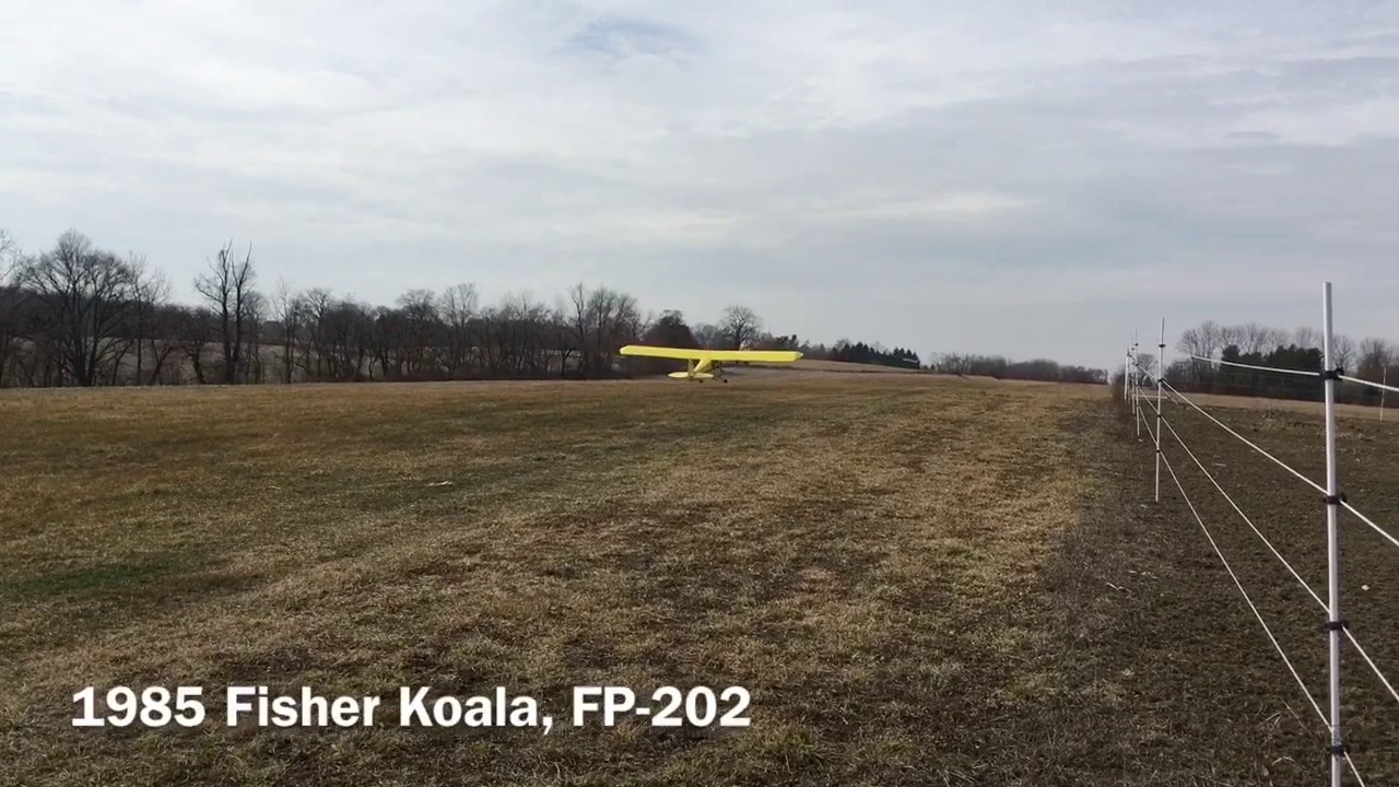 1985 Fisher Koala FP-202, First Flight, February 23, 2017 - YouTube