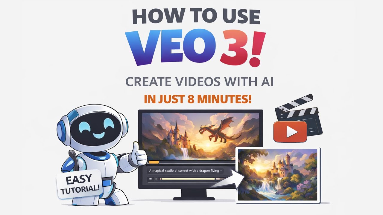 How to Use Veo 3 Flow AI | Create Videos with AI in Just 8 Minutes ...
