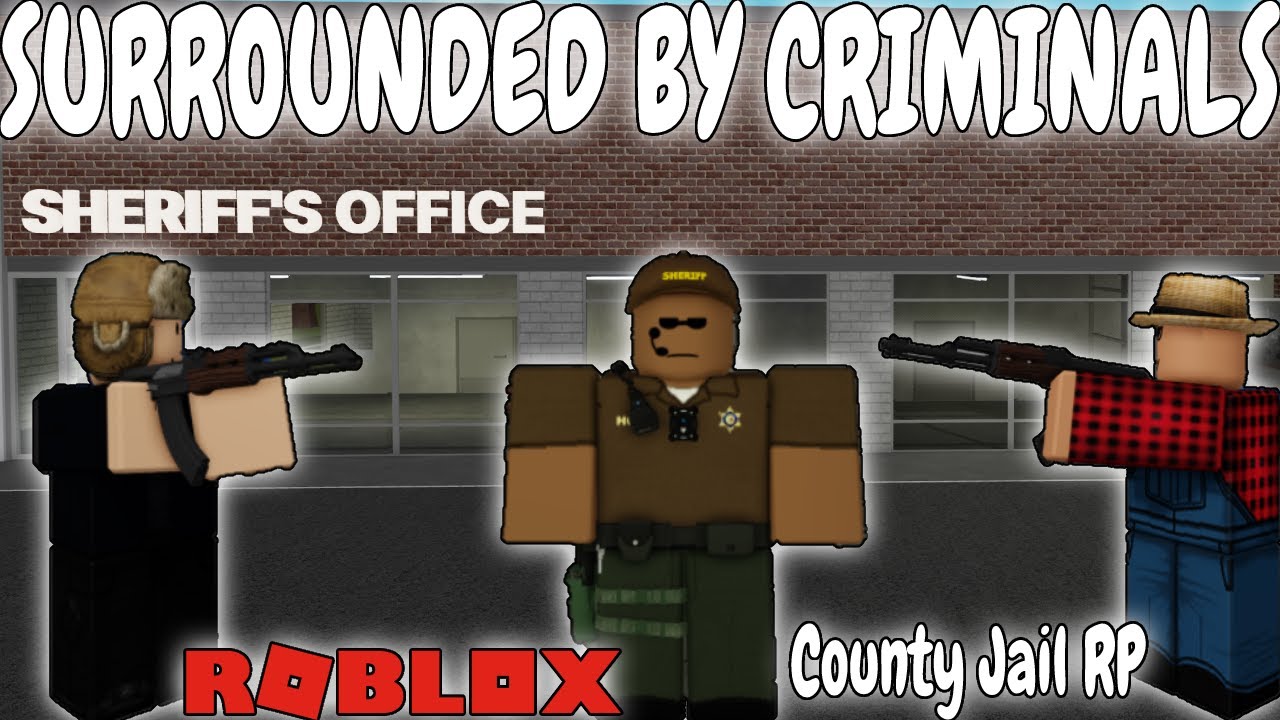 Sheriff Surrounded By Criminals Roblox Cjrp Youtube