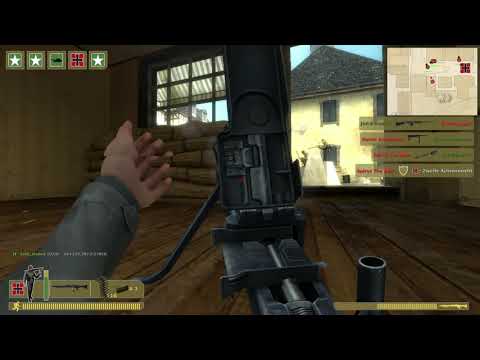 Knochen werden bei Donner gesägt - MG-Schützen Gameplay auf dod_donner in Day of Defeat Source