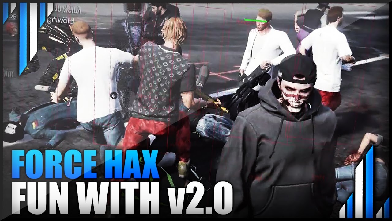 GTA 5 PC / Random Fun With Force Hax Mods v2.0 Online - YouTube