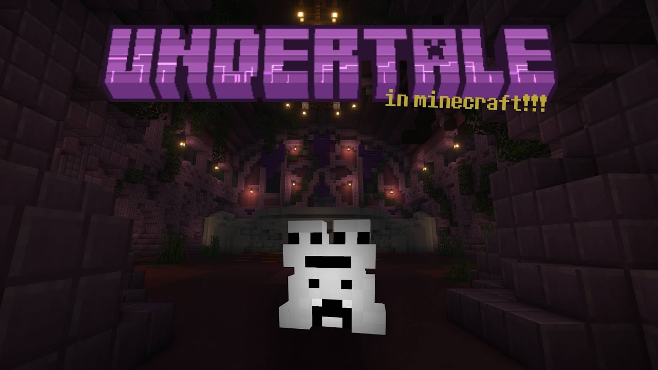 Making Undertale in Minecraft: Battle System Showcase - YouTube