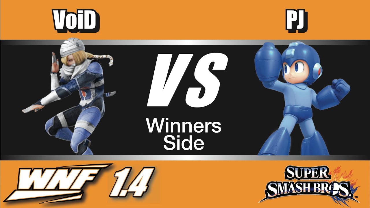 WNF 1.4 - 2GG | VoiD (Sheik) Vs. PJ (Mega Man) Winners Side - Smash Wii ...