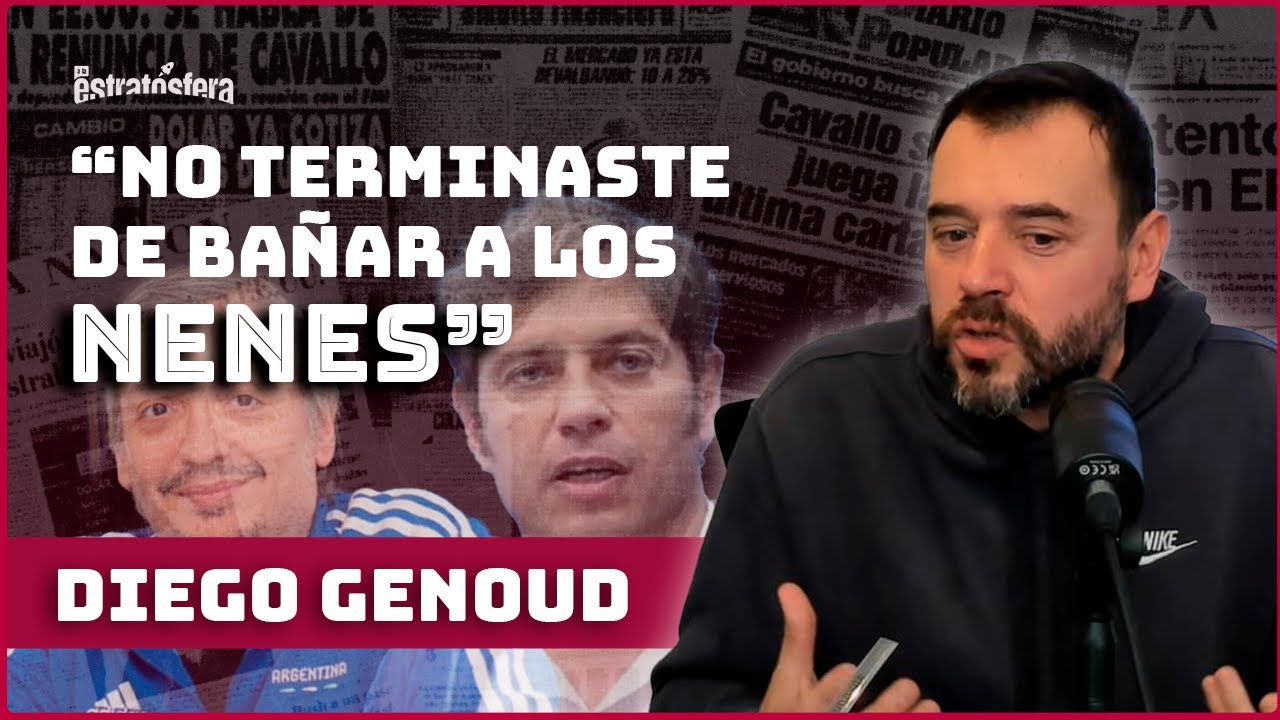 "La RECESIÓN es PARTE del PLAN" | Diego Genoud en Argentina Primero #12 ...