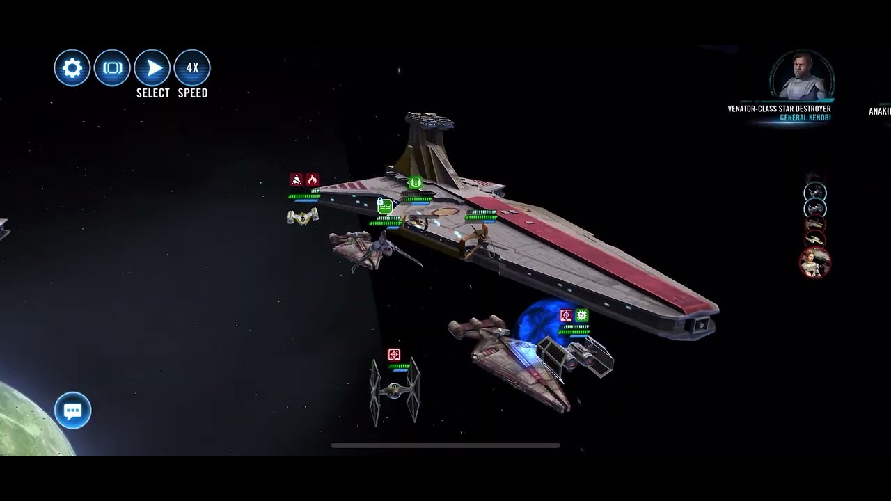 Mandalore fleet combat mission using Chimera - SWGOH Rise of the Empire ...