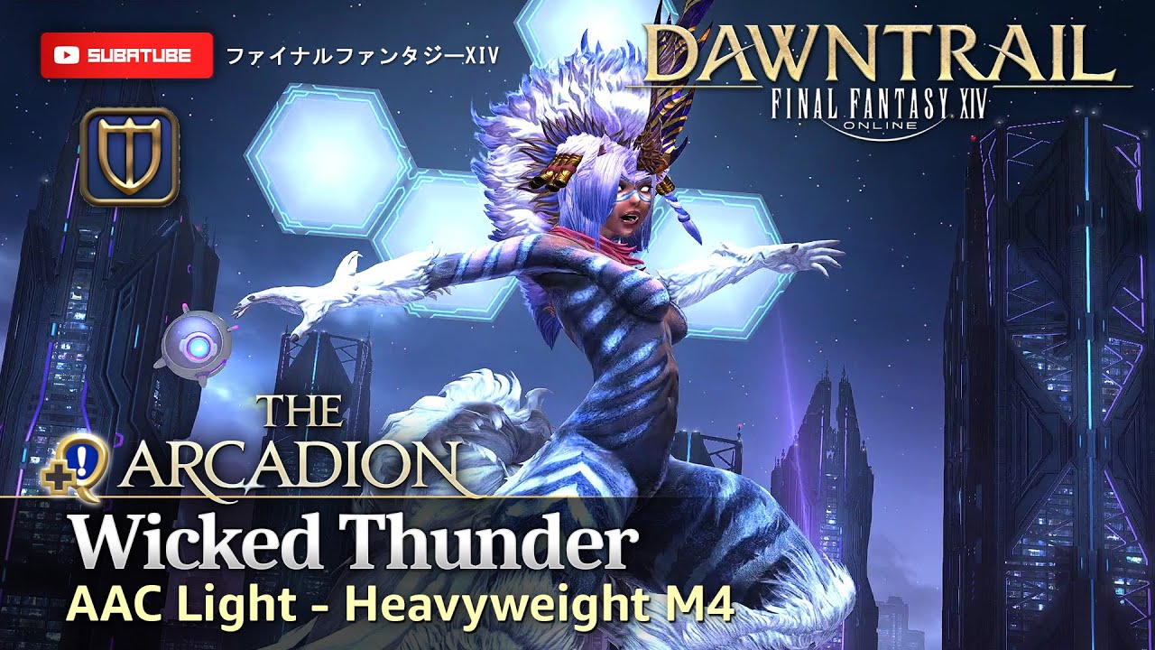 AAC Light Heavyweight M4 - Wicked Thunder Cool Theme Boss Fight | FFXIV ...