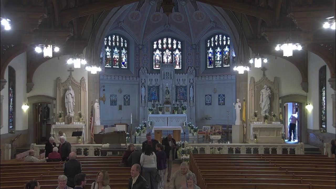 St Joseph's Easter Sunday 3/31/24 at St. Joseph's Church Fort Edward, NY Live Stream - YouTube