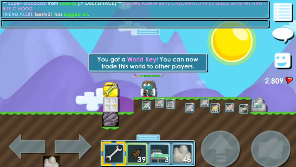 Growtopia how to make world locks easy - YouTube