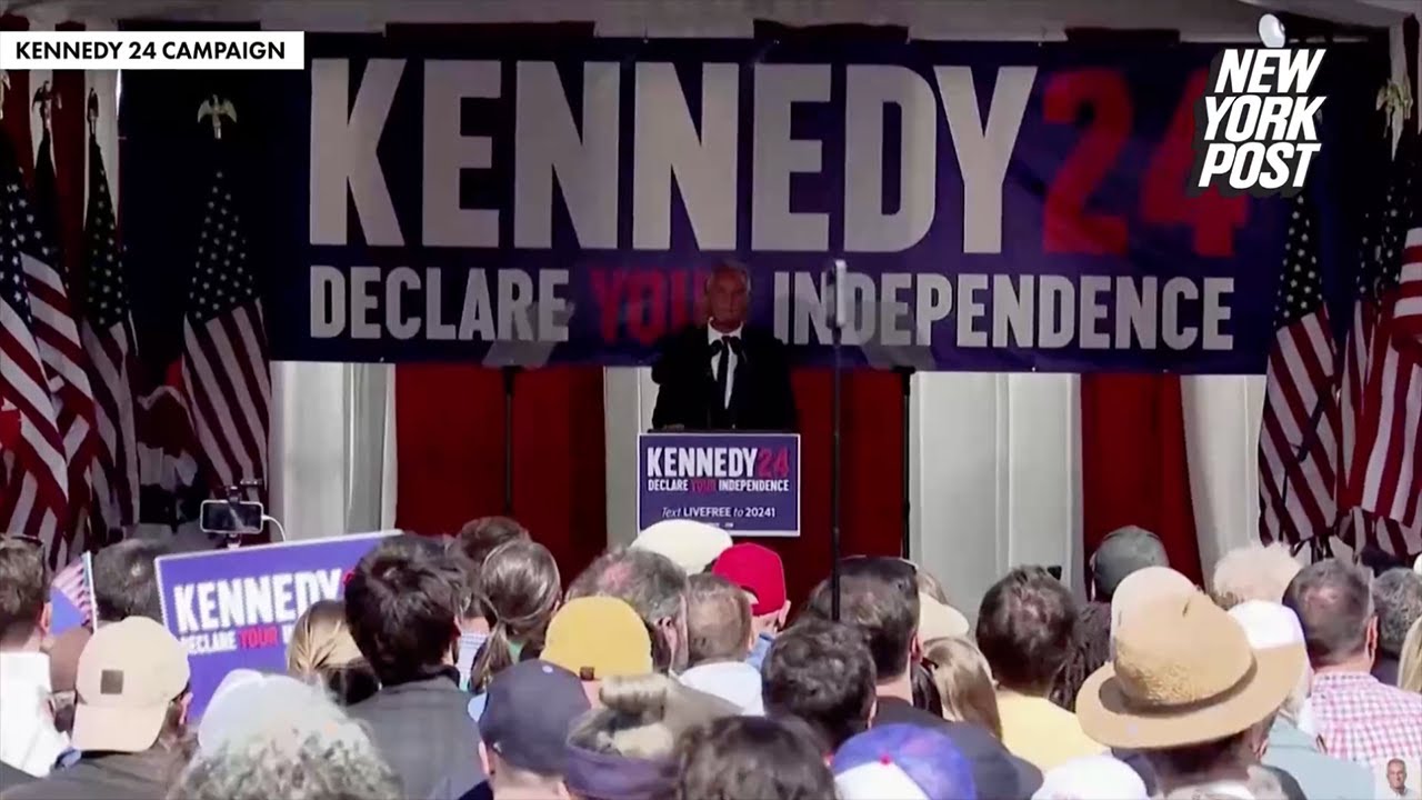 RFK Jr. announces independent presidential run, decries ‘tribal ...