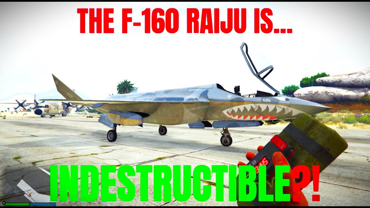 IS THE F 160 RAIJU THE STRONGEST PLANE IN GTA ONLINE?! WATCH AND FIND ...